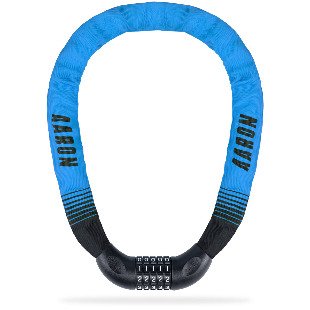 AARON Lock One Fahrradschloss mit Zahlencode - Blau